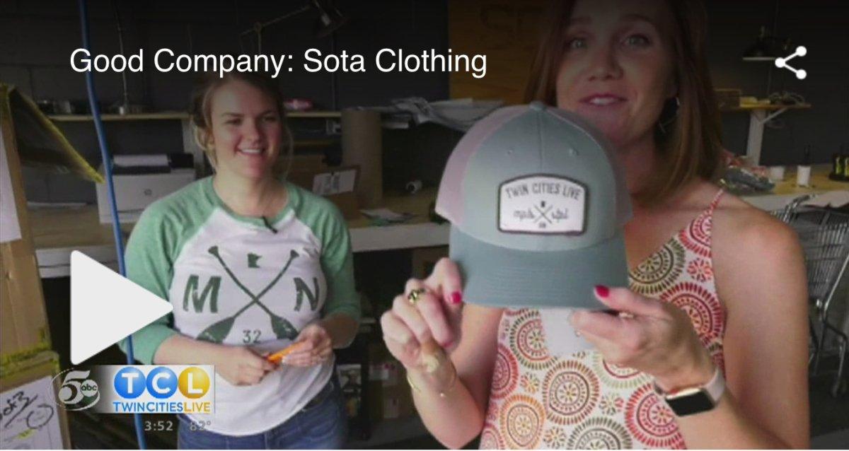Twin Cities Live - Good Company - sota clothing