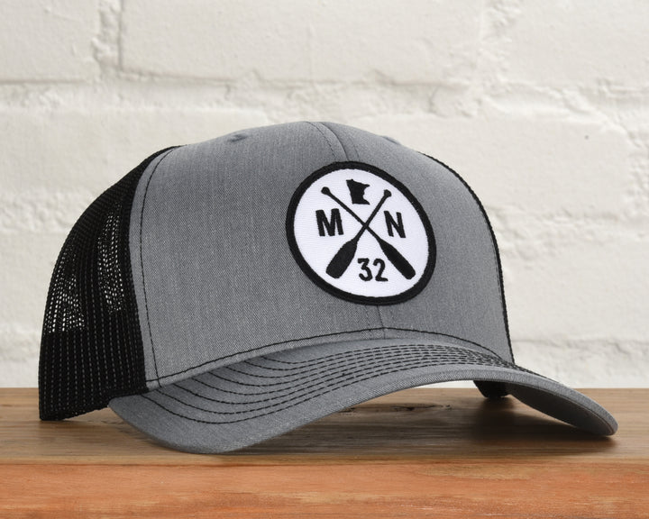 Sota Clothing Classic Gray/Black Mesh Snapback – sota clothing
