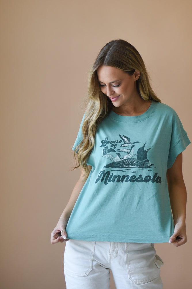 Women's Loons of Minnesota Tee – sota clothing