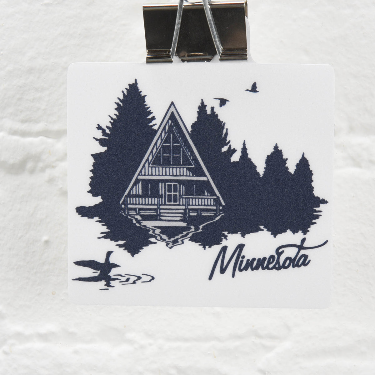 A-Frame Cabin Sticker – sota clothing