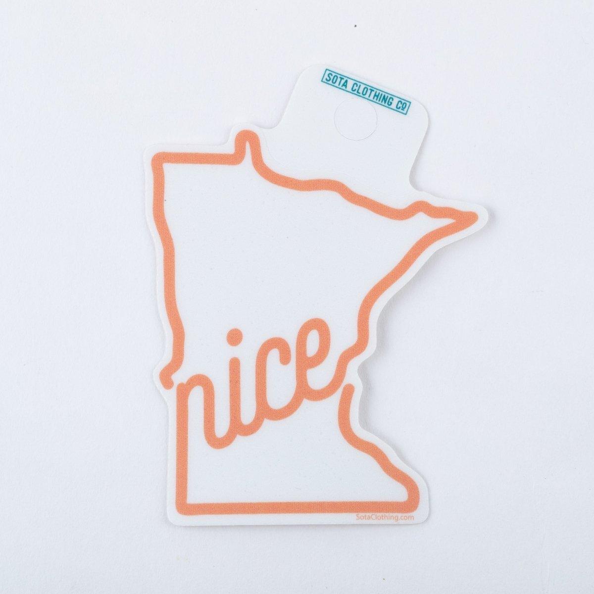 Minnesota Nice Sticker – sota clothing