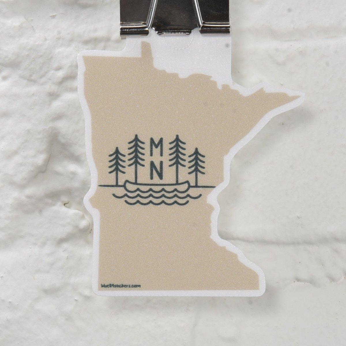 Minnesota State/Lakes Sticker – sota clothing