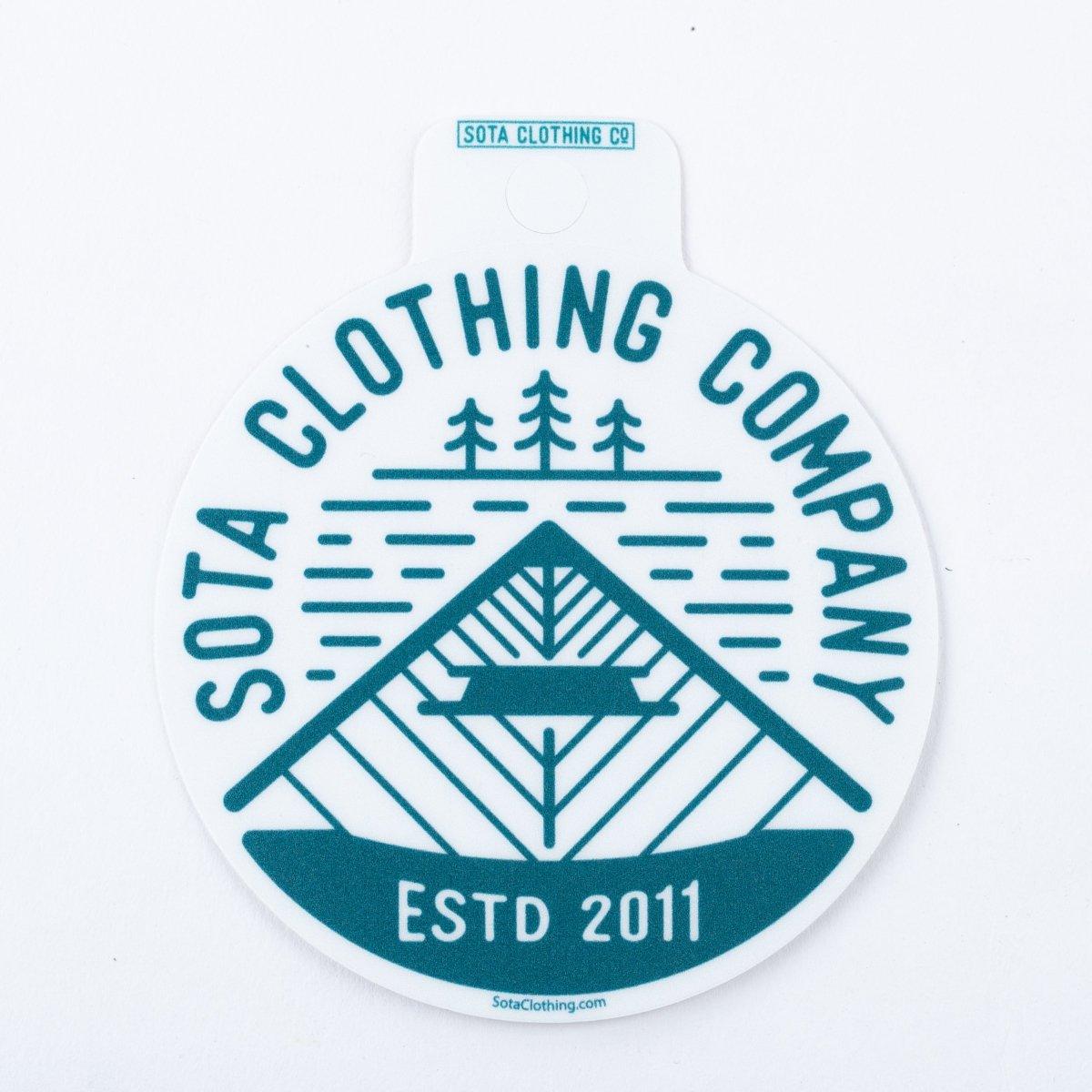 Sota Canoe Scene Sticker – sota clothing