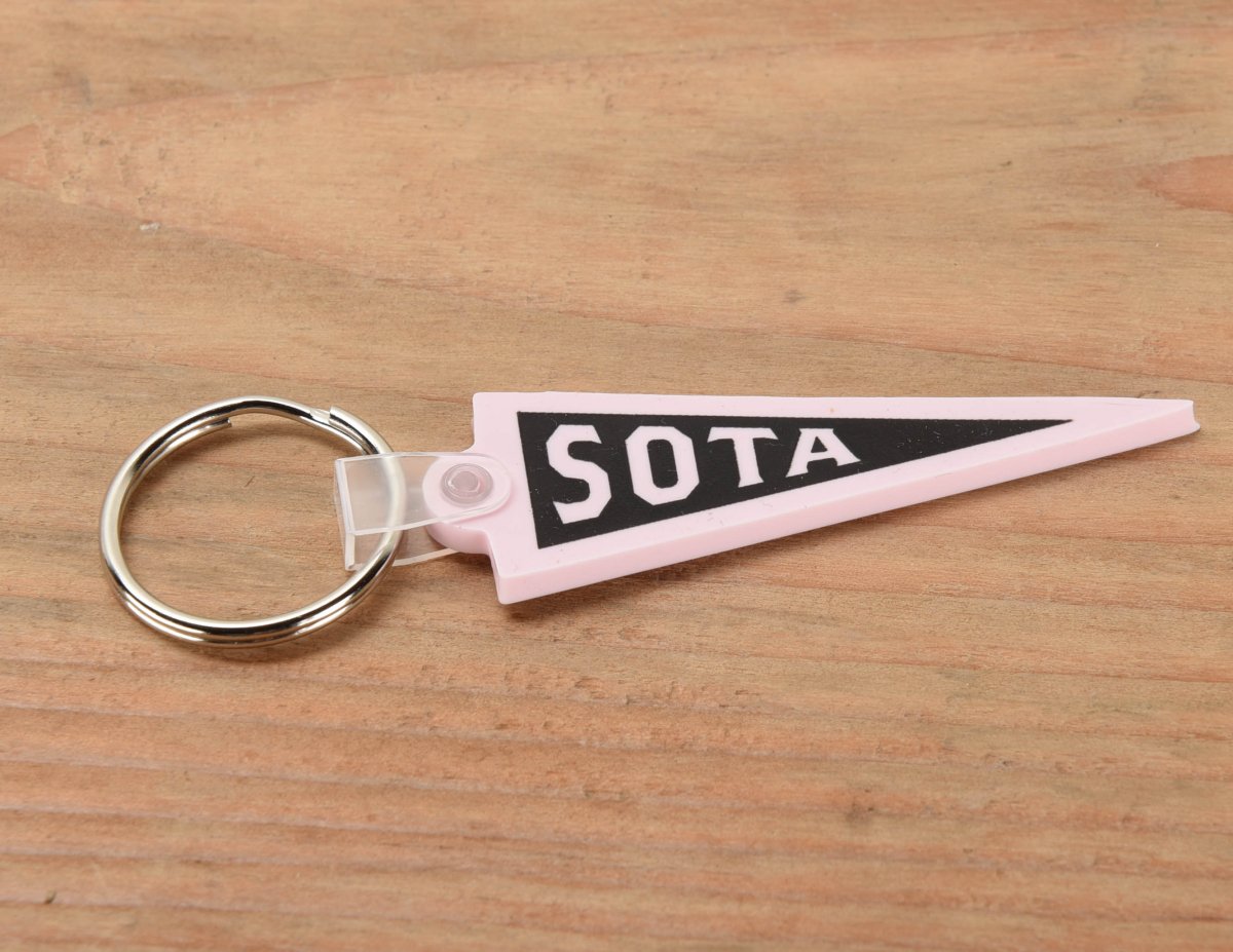 Sota Pennant Keychain – sota clothing